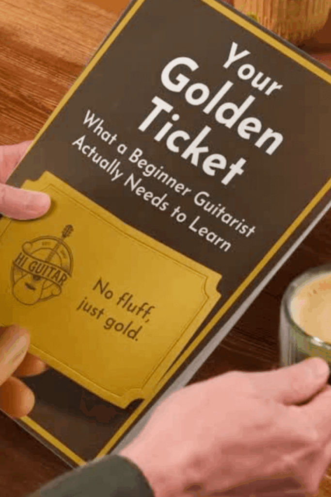 Your Golden Ticket: What A Beginner Guitarist Actually Needs To Learn